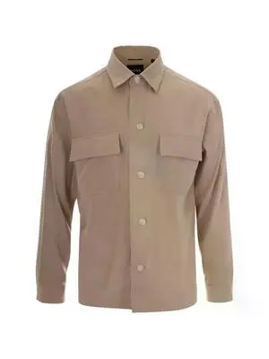 BOSS Flap-pocket Shirt - Neutrals