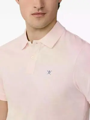 HACKETT  Logo-embroidered Pique Polo Shirt