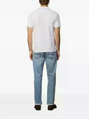 HACKETT  Logo-print Piqué Polo Shirt