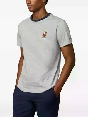 HACKETT  Logo-embroidered T-shirt