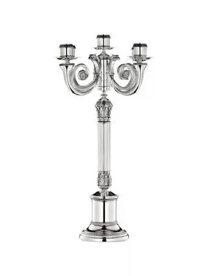 Christofle Malmaison -plated Candelabra - Silver