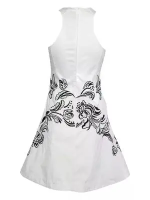 Roberto Cavalli Floral Sleeveless Mini Dress
