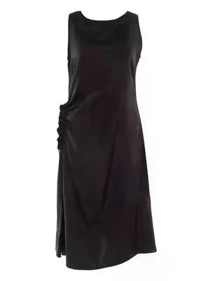 Bottega Veneta Sleeveless Draped Ruched Dress