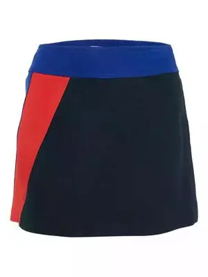 Miu Miu Panelled Mini Skirt - Blue