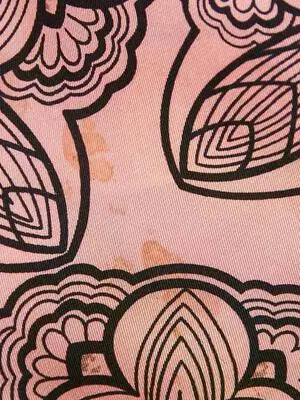 Marni Silk Floral Print Long Sleeve Crew Neck Top