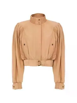 CHLOÉ Chloé Belted Puff-Sleeve Jacket