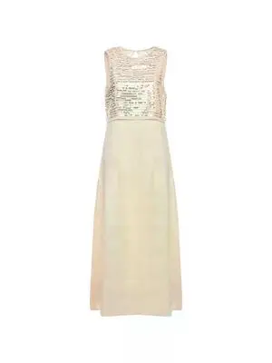 Peserico Sequin-embellished Maxi Dress