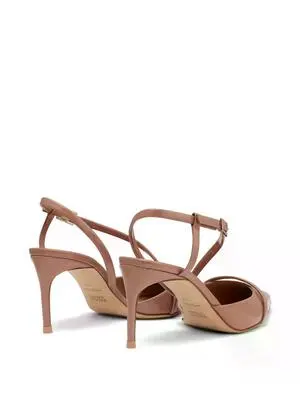MALONE SOULIERS Patent Leather Slingback Pumps