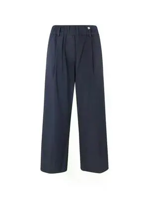 MYTHS Elasticated Waist Straight Trousers