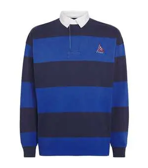 Polo Ralph Lauren Cotton Stripe Rugby Shirt - Blue