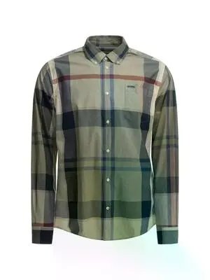 Barbour Check-pattern Button-down Shirt - Neutrals