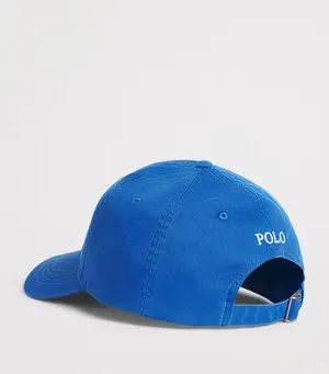 Polo Ralph Lauren Cotton Baseball Cap With Logo - Blue