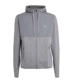 Vuori Sunday Element Hooded Jacket - Grey