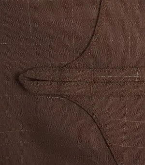 Tory Burch Stretch-wool Midi Skirt