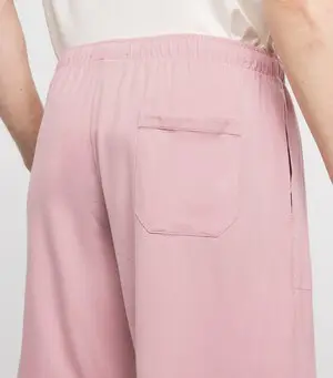 Derek Rose Basel Lounge Shorts - Pink