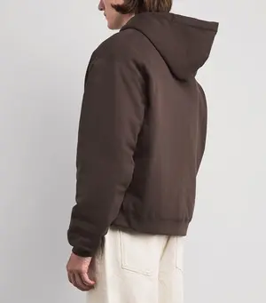 Canada Goose Organic Cotton Reversible Fuse Down Hoodie - Brown
