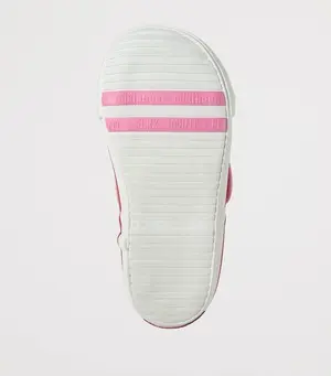 MIKI HOUSE Cotton-blend Bunny Appliqué Sneakers