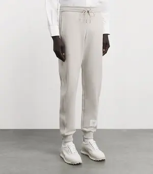 Thom Browne Cotton 4-bar Sweatpants - Beige