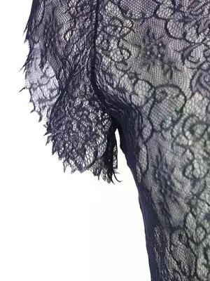 PAULINE DUJANCOURT Embroidered Lace T-shirt