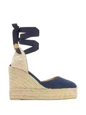 CastaÑer Carina Wedge Espadrilles With Ankle Tie