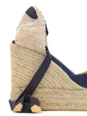 CastaÑer Carina Wedge Espadrilles With Ankle Tie