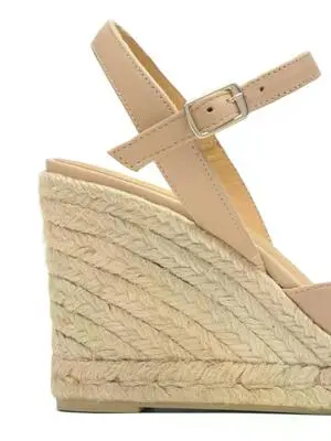 CastaÑer Cyra Bow Detail Wedge Espadrilles