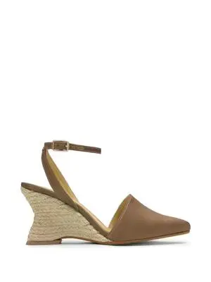 CastaÑer Judi Pointed-toe Espadrille Wedges