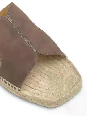 CastaÑer Priya Suede Espadrilles - Neutrals