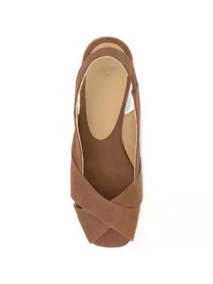CastaÑer Diana Peep-toe Espadrille Wedges