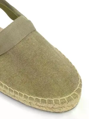 CastaÑer Kaia Canvas Espadrilles - Green