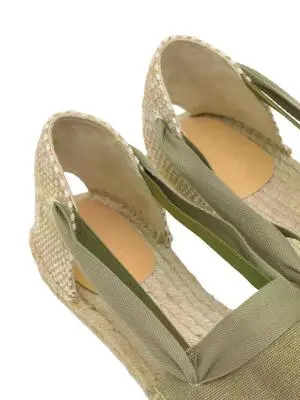 CastaÑer Kaia Canvas Espadrilles - Green