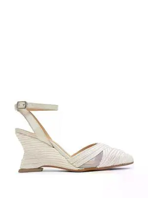 CastaÑer Geometric Wedge Espadrilles