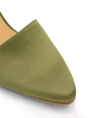 CastaÑer Judi Wedge Espadrilles - Green