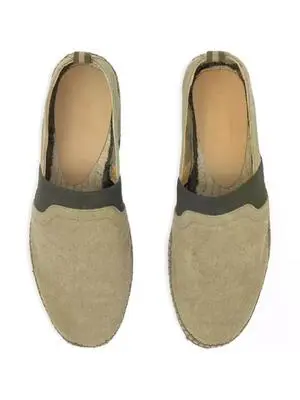 CastaÑer Nova Elasticated-strap Espadrilles - Green