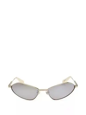 Jacquemus Geometric Frame Sunglasses - Black