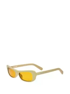 Jacquemus Capri Cat-eye Sunglasses - Neutrals