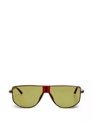 Jacquemus Corsa Pilot Sunglasses - Brown