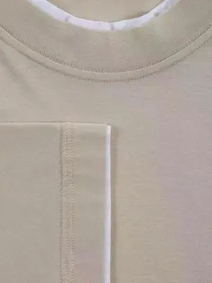 PAOLO PECORA Double-layer Loose-fit T-shirt