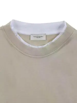 PAOLO PECORA Double-layer Loose-fit T-shirt