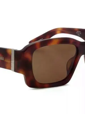 Jacquemus Croisiere Rectangular Sunglasses