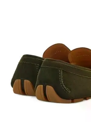 FERRAGAMO Gancini Loafers In Nubuck