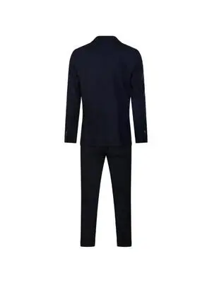 SANTANIELLO Pleated-detail Buttoned Suit