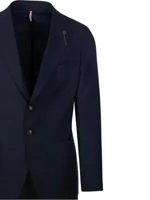 SANTANIELLO Pleated-detail Buttoned Suit