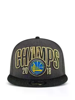 New Era Golden State Warriors 2018 Snapback Cap - Black