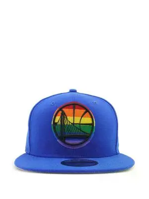 New Era 9fifty Golden State Warriors Pride Snapback Cap - Blue