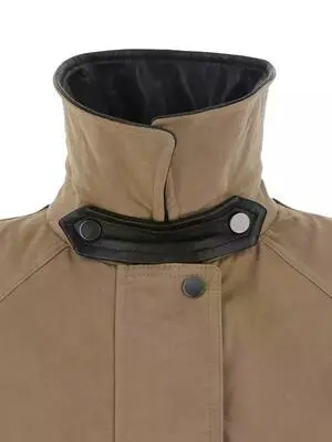 Brunello Cucinelli Leather-trimmed Panel Jacket - Neutrals