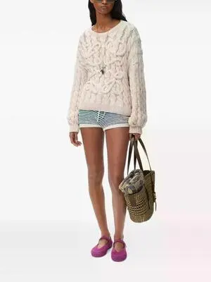 Loewe Anagram Cable Knit Sweater