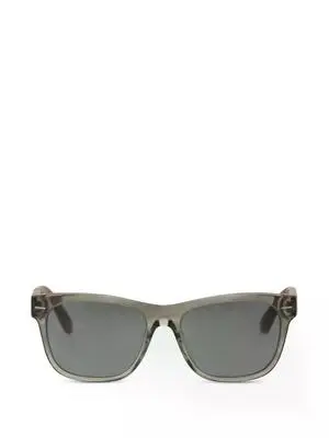 Brunello Cucinelli Rectangle Frame Sunglasses - Grey