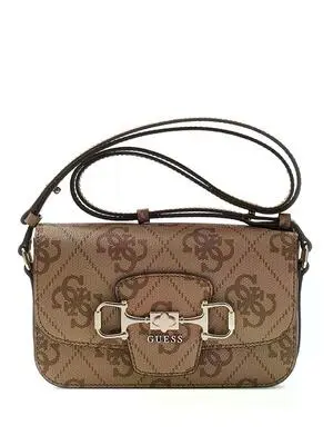 Guess Monogram Cross Body Bags
