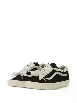 VANS Old Skool Ruffled Lace-up Sneakers - Black